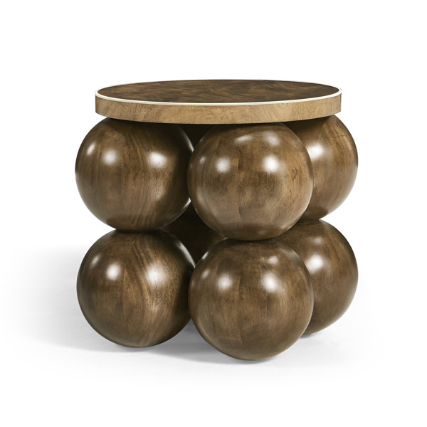Jonathan Charles Fine Furniture Orb Solid Wood Abstract Coffee Table | Perigold